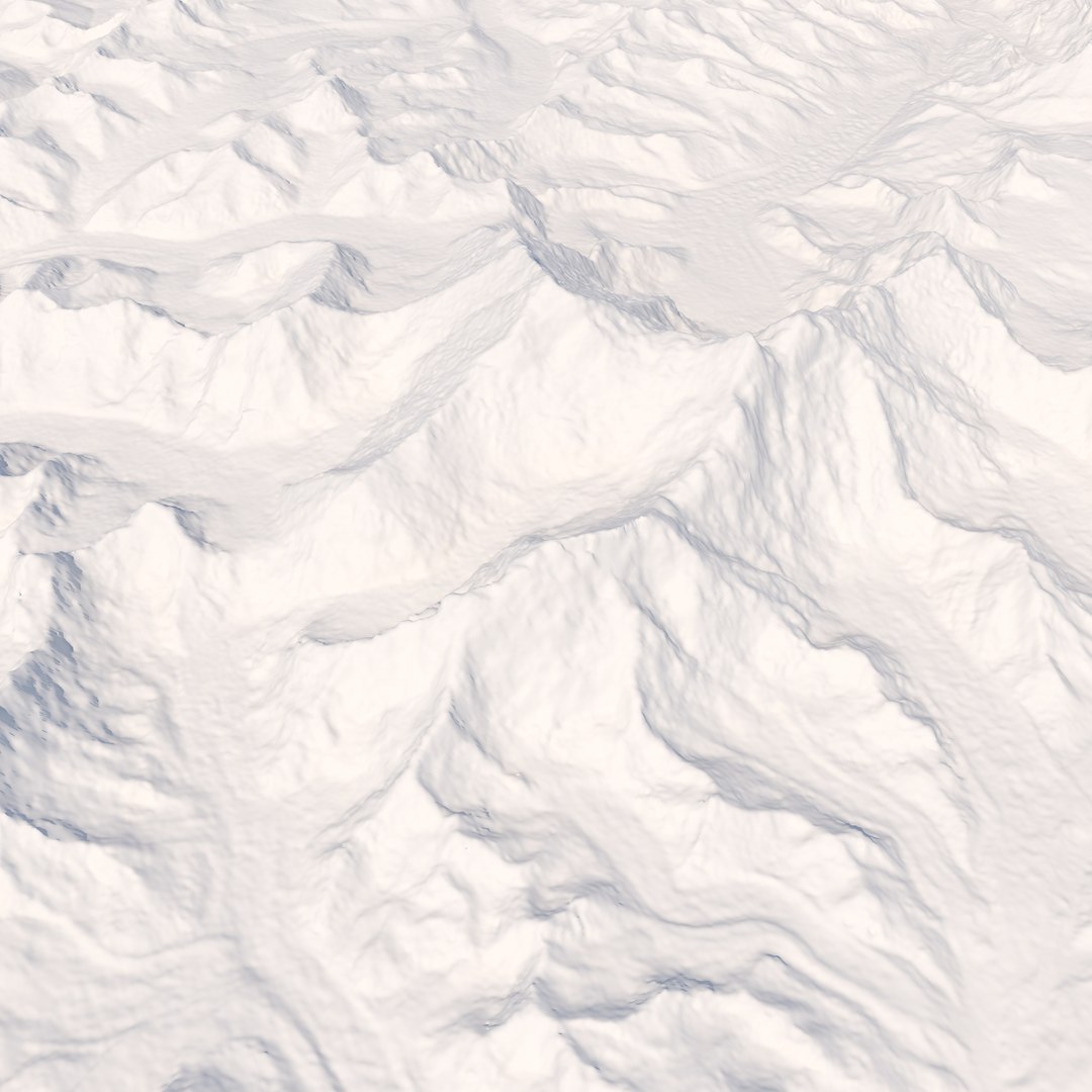 Mount Everest Model - TurboSquid 1662695