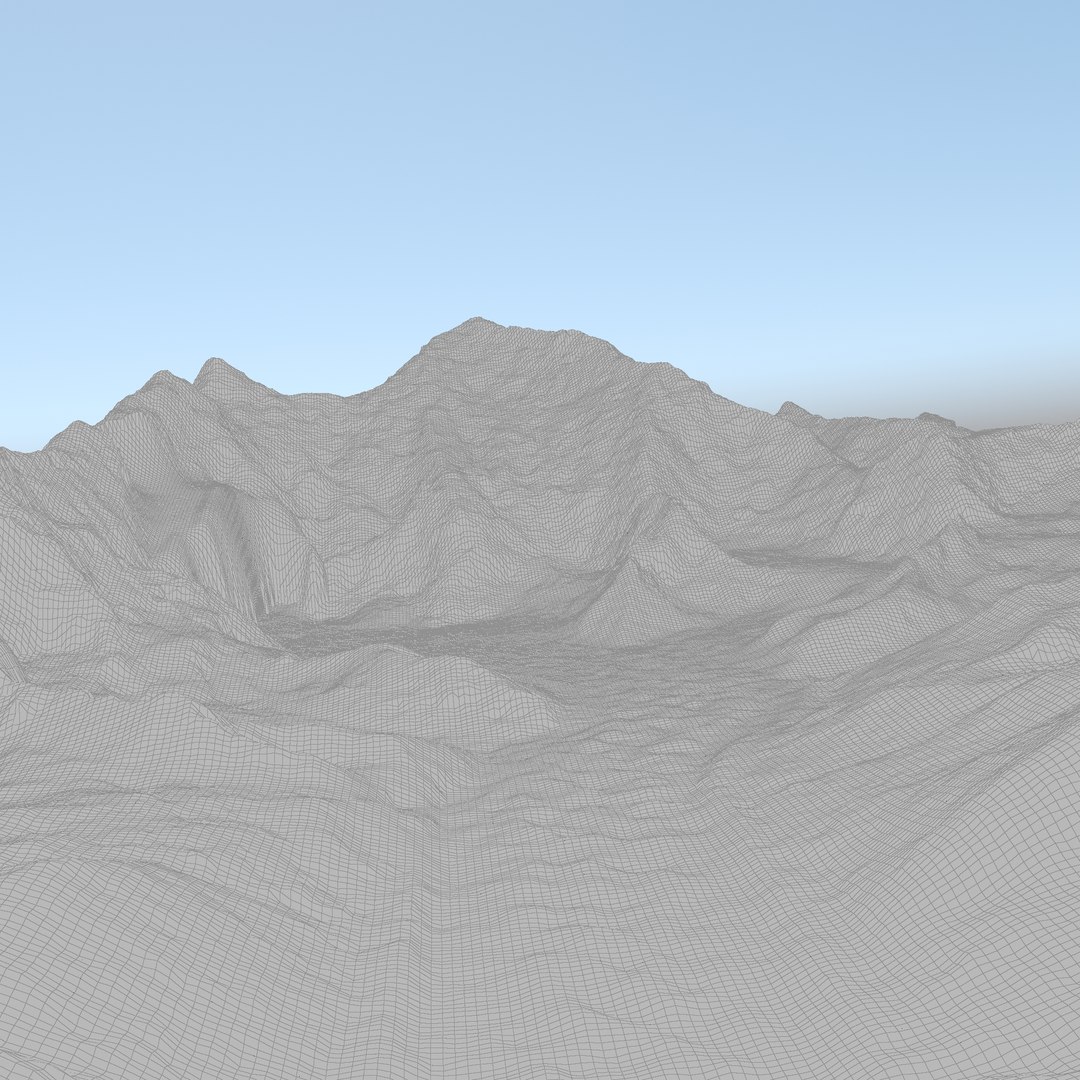 Mount Everest Model - TurboSquid 1662695