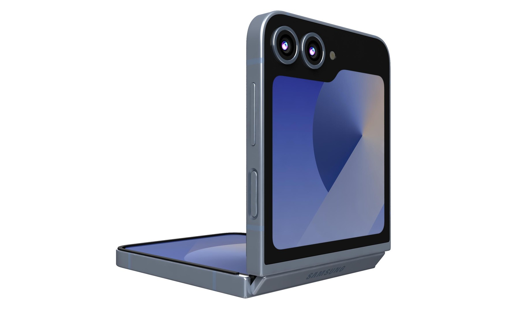 3D Samsung Galaxy Z Flip 6 Blue - TurboSquid 2279115