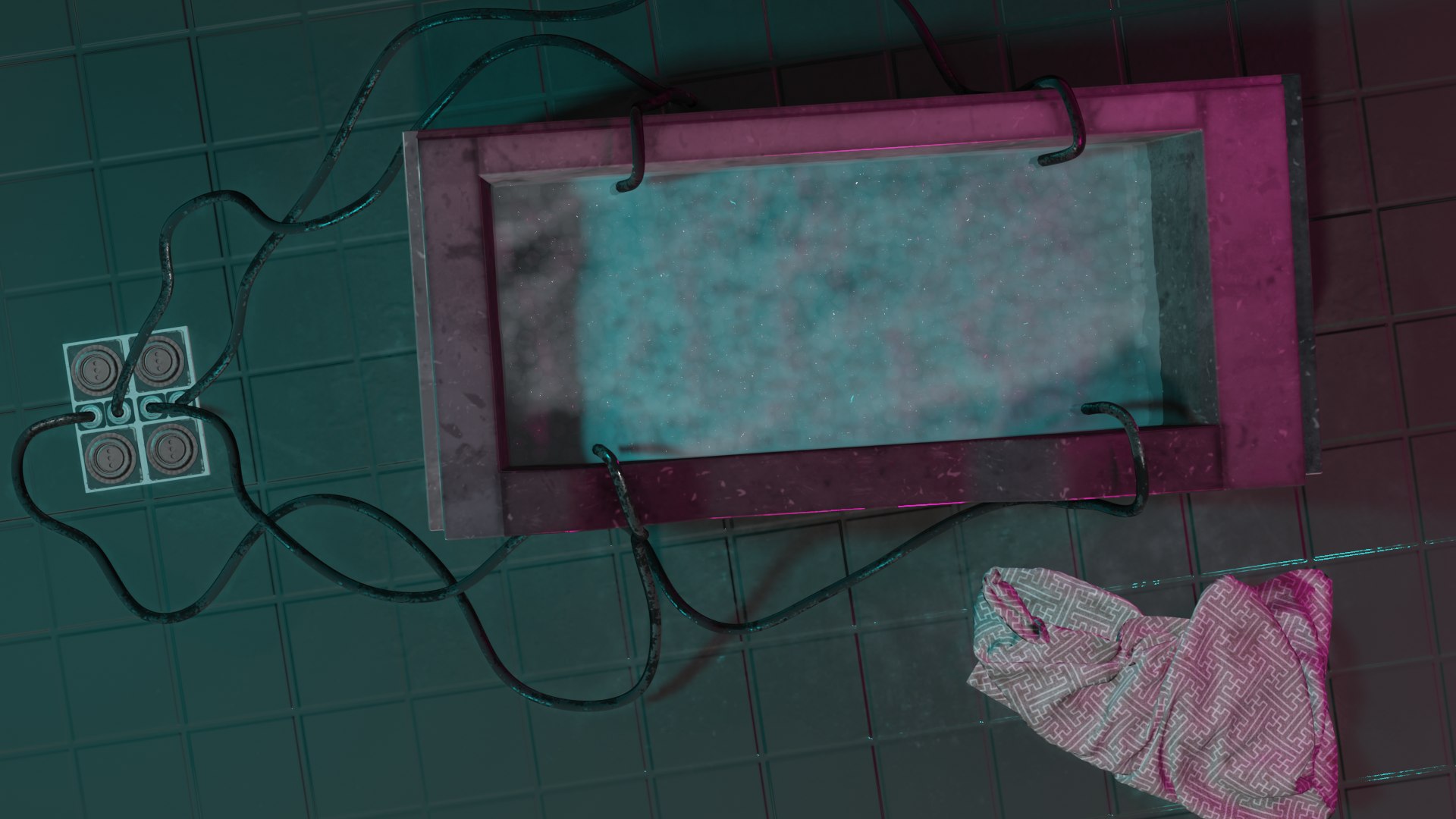 3D Cyberpunk Netrunner Tub - TurboSquid 2157885