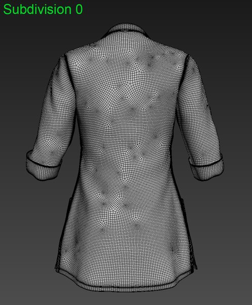 3d women s medical shirt
