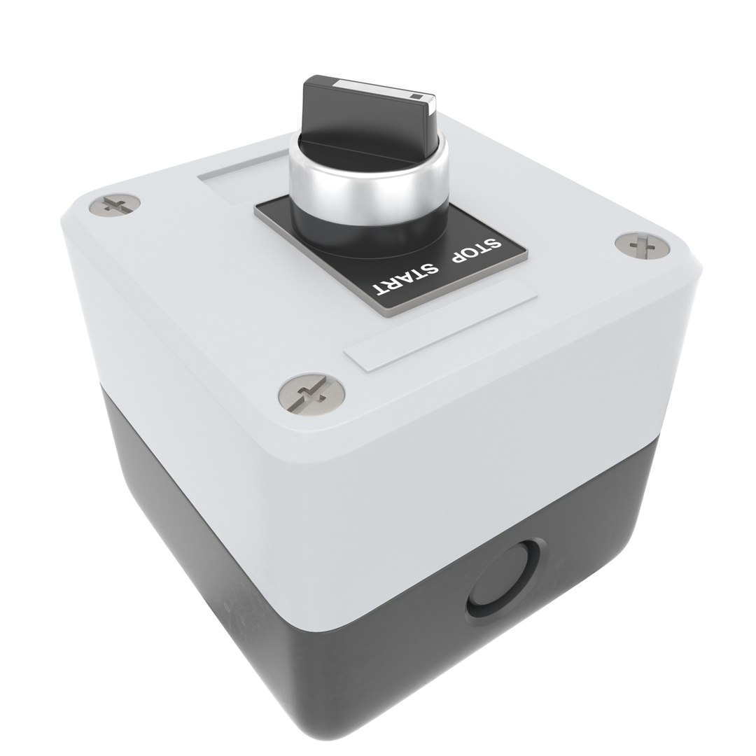 3D Industrial Switch Button Model - TurboSquid 1270306