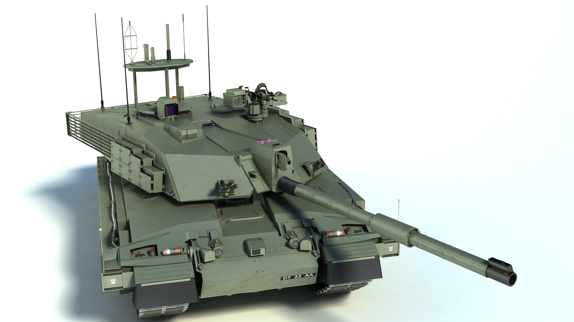 challenger 2 mbt tank max