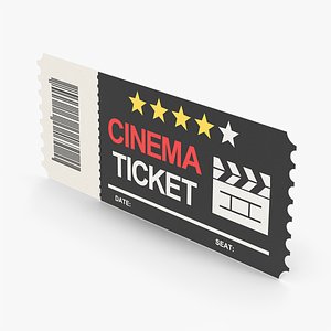 Ticket 3D Models for Download | TurboSquid