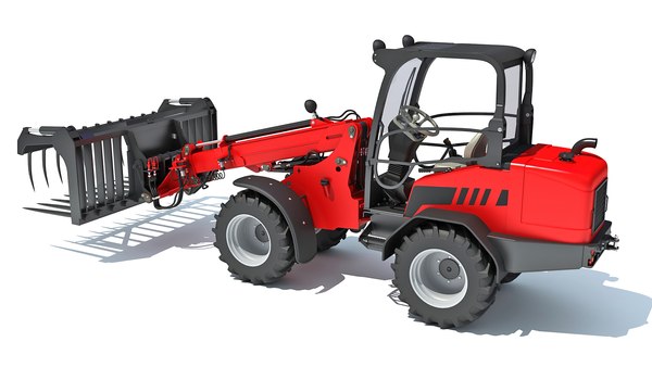 modelo 3d Telehandler Forklift - TurboSquid 2036552