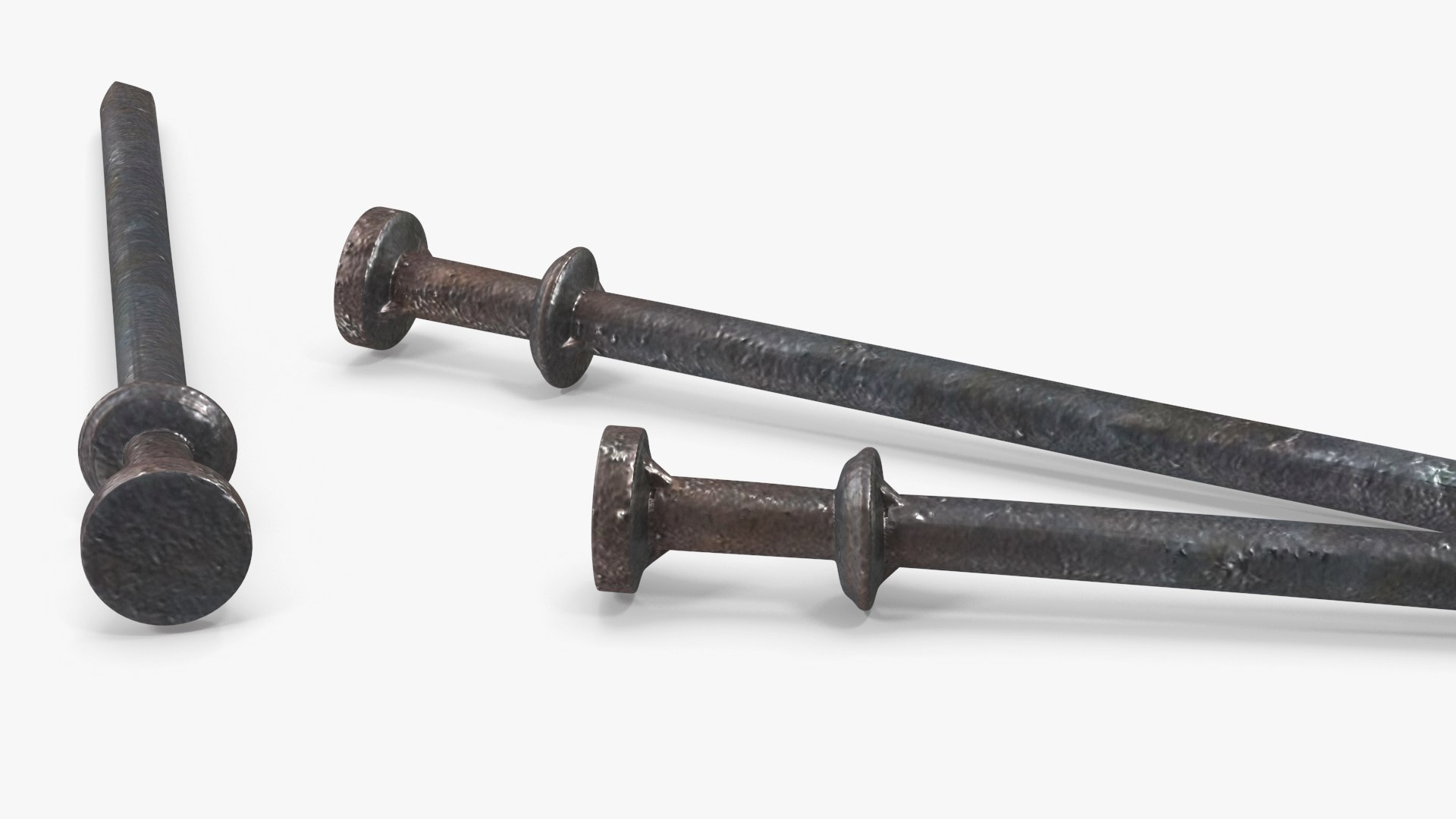 Duplex Nails Old 3D - TurboSquid 2062982