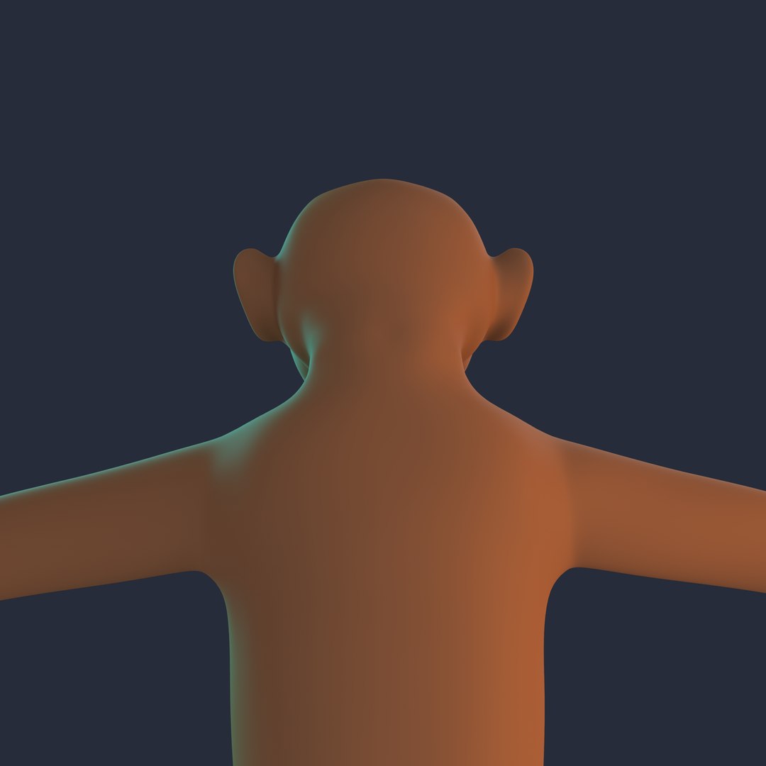 Stylized Monkey Rigged 3D Model - TurboSquid 2012440