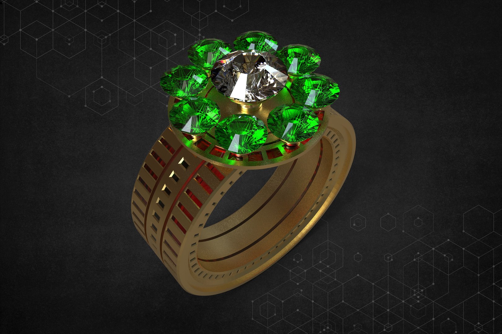 Ring Nine 3D Model - TurboSquid 1905525