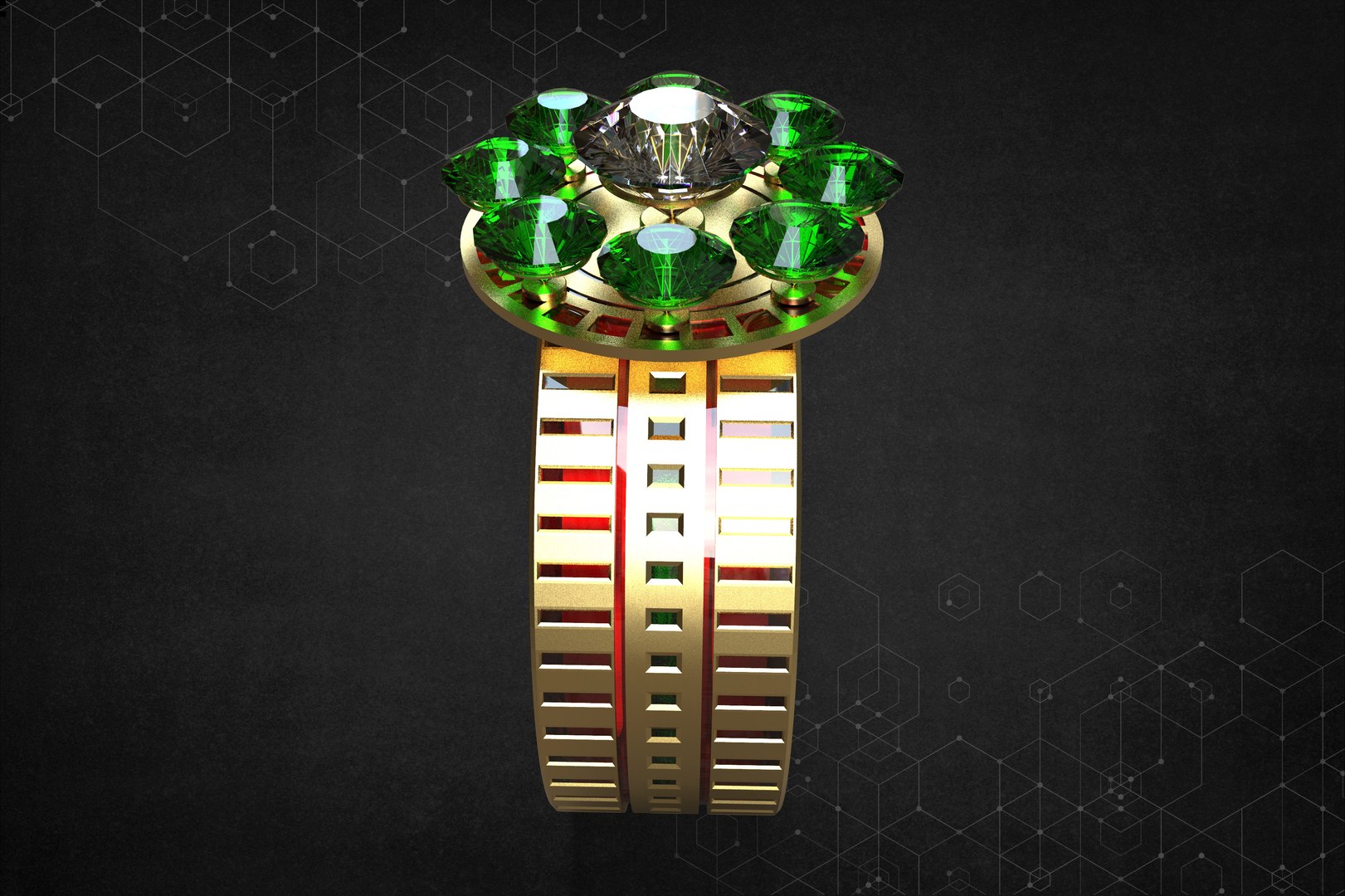 Ring Nine 3D Model - TurboSquid 1905525