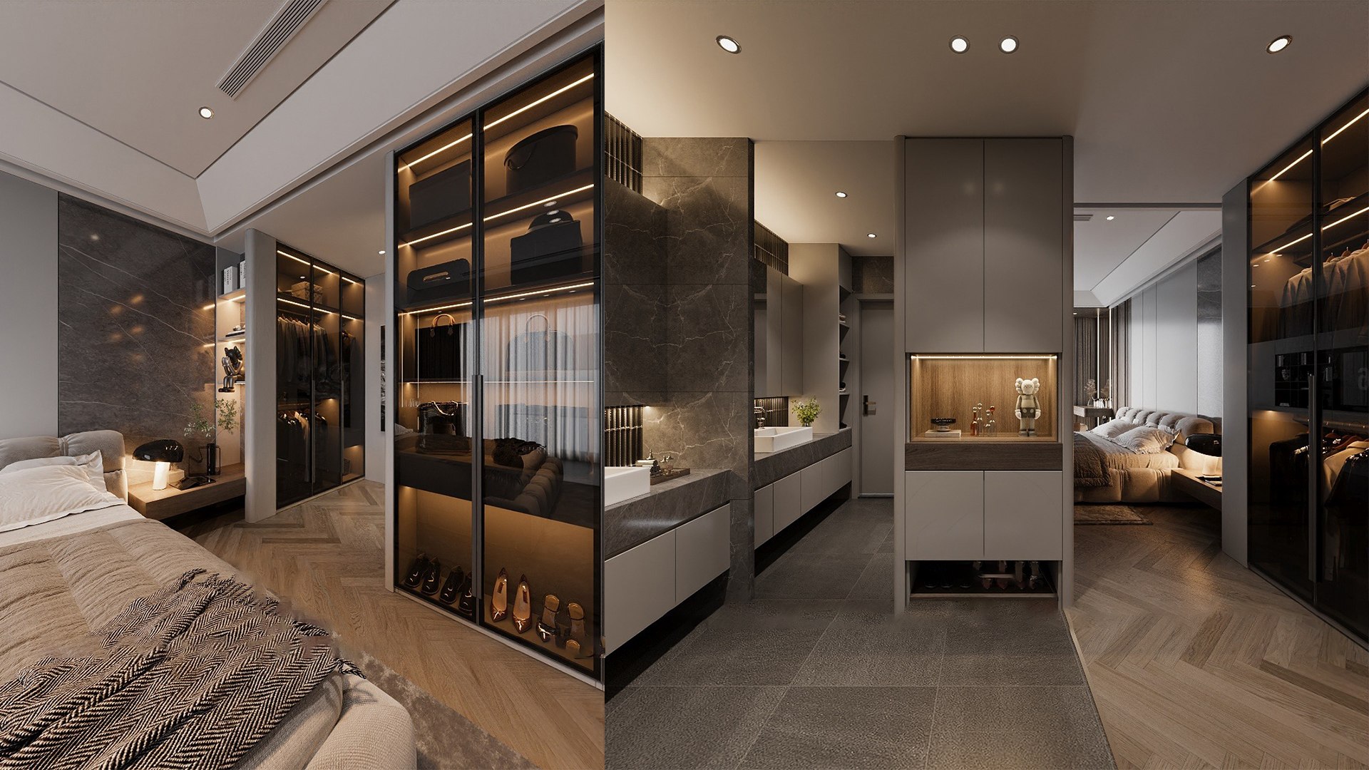 3D Master Bedroom Of Sneech 01 - MAX FBX OBJ SKP Simlab Collada ...