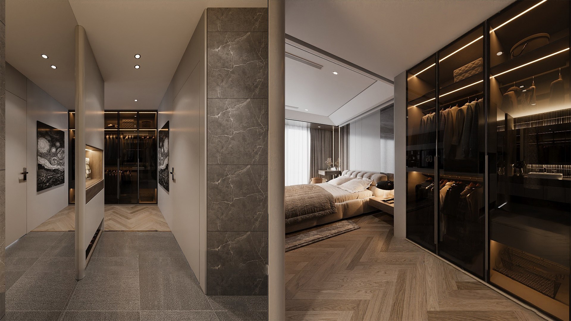 3D Master Bedroom Of Sneech 01 - MAX FBX OBJ SKP Simlab Collada ...