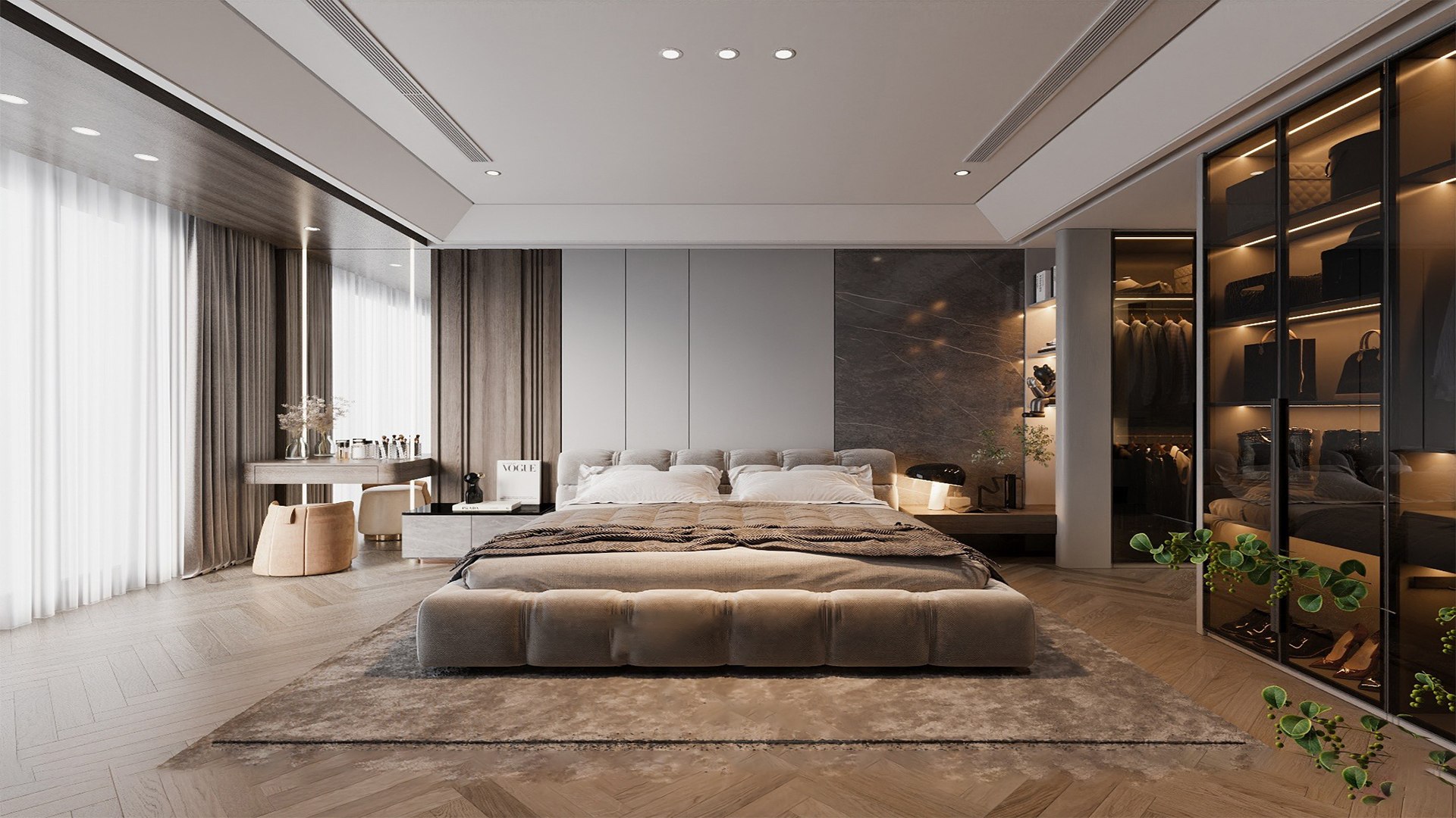 3D Master Bedroom Of Sneech 01 - MAX FBX OBJ SKP Simlab Collada ...