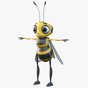 Cartoon Bee 3D Models for Download | TurboSquid