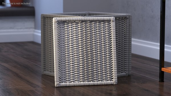 modelo 3d Panel de mimbre Blanco - TurboSquid 1853420