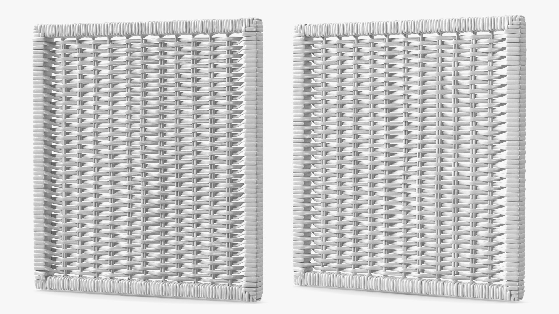3D Rattan Panel White - TurboSquid 1853420