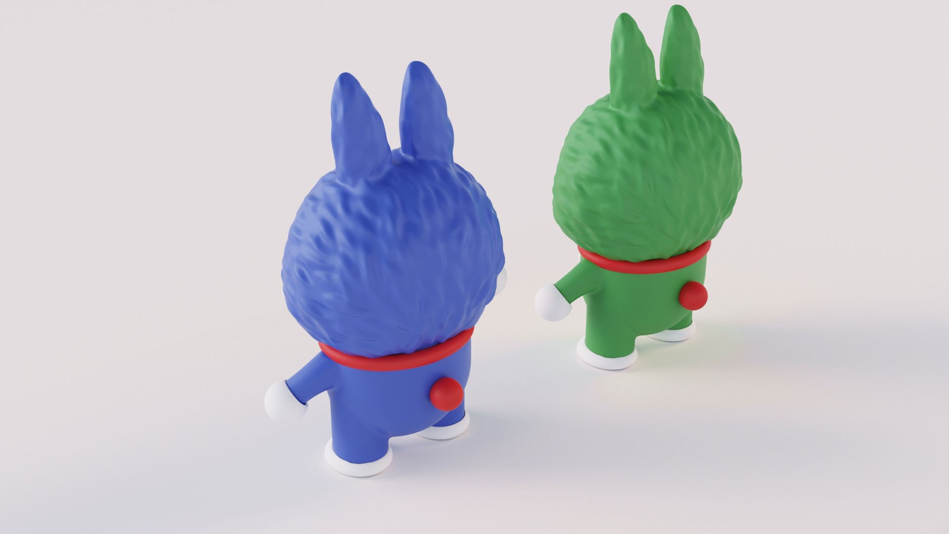 3D LABUBU DORAEMON Model - TurboSquid 2409053