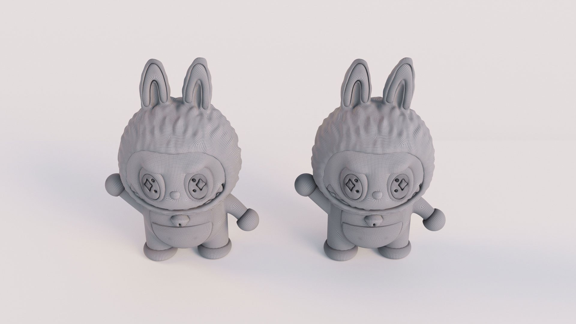 3D LABUBU DORAEMON Model - TurboSquid 2409053