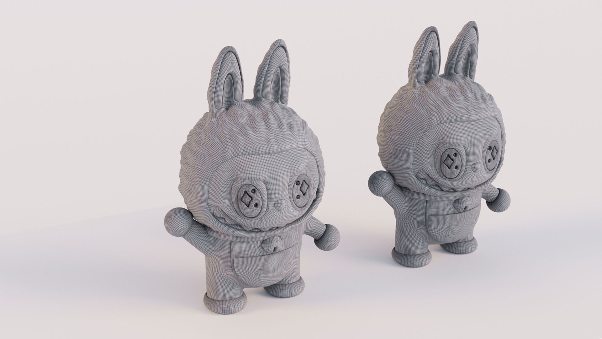 3D LABUBU DORAEMON Model - TurboSquid 2409053