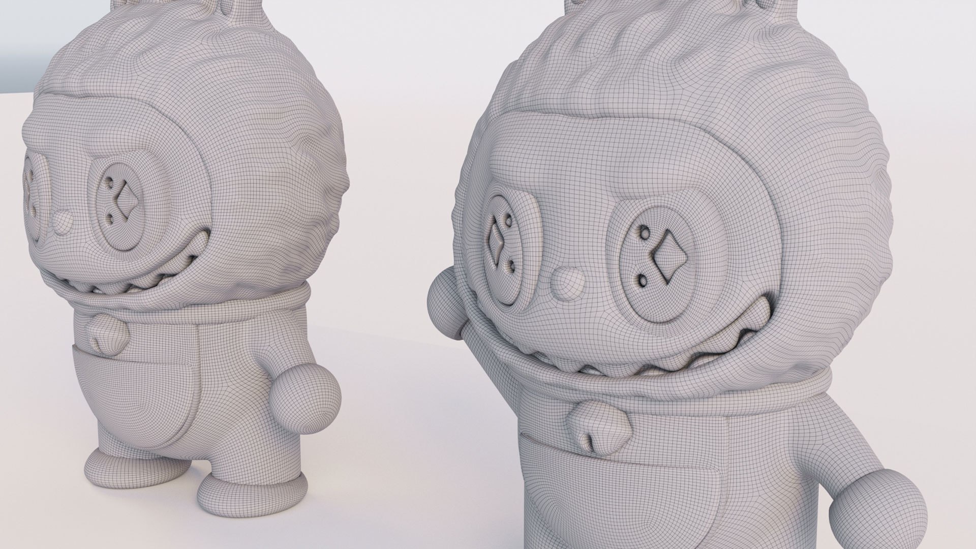 3D LABUBU DORAEMON Model - TurboSquid 2409053