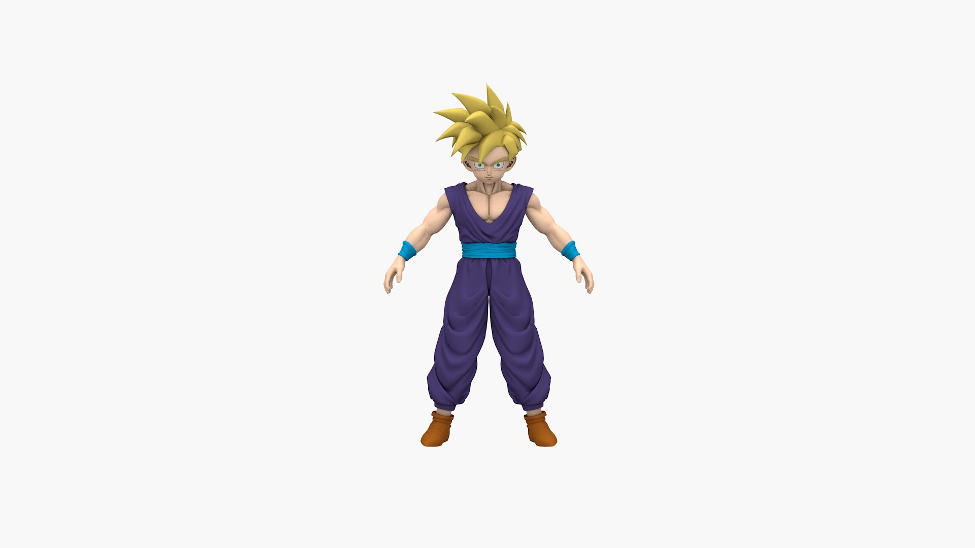 3D DBZ Character V8 Model - TurboSquid 2366868