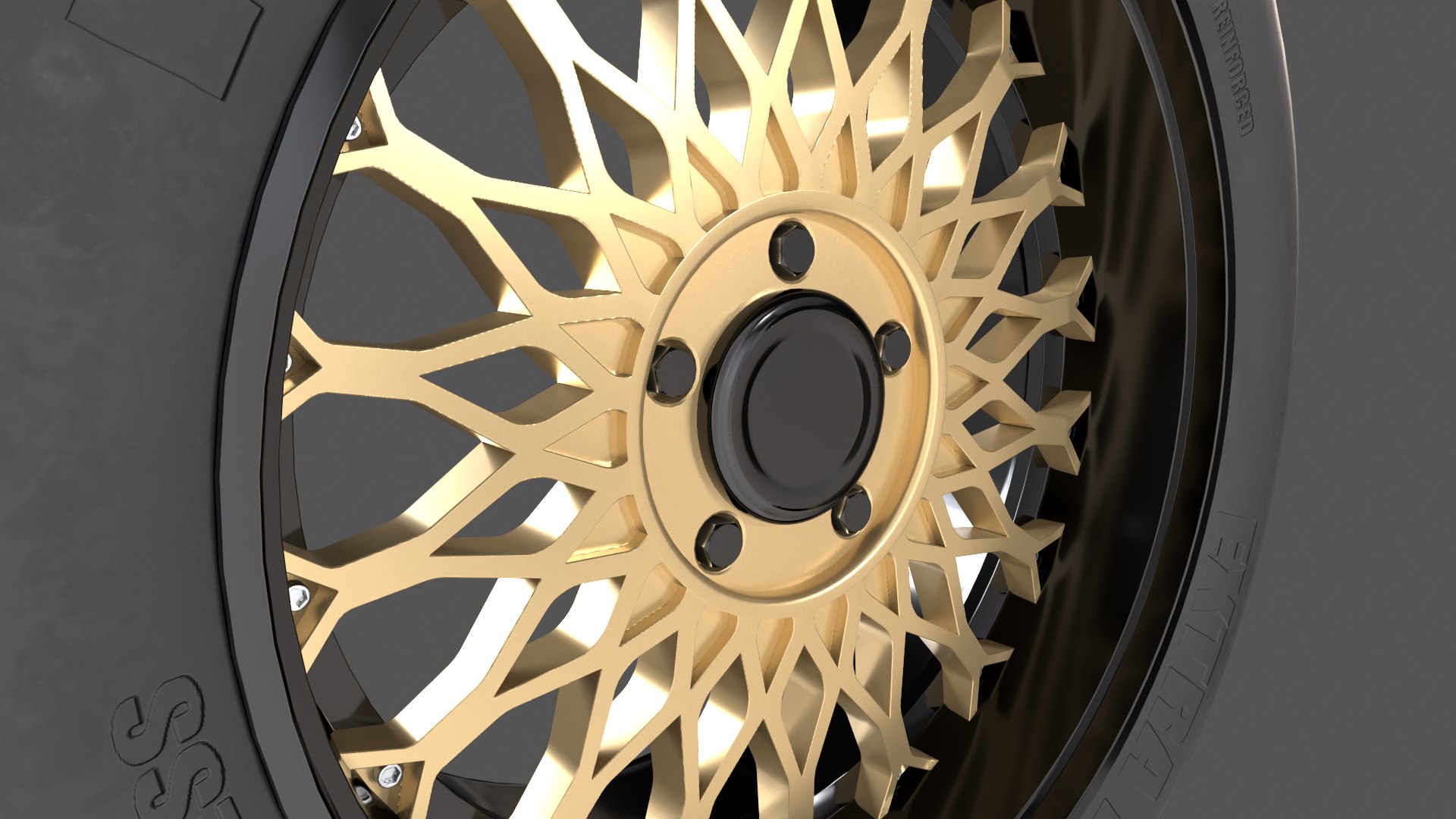 Classic Sport Wheel 3D - TurboSquid 2054847