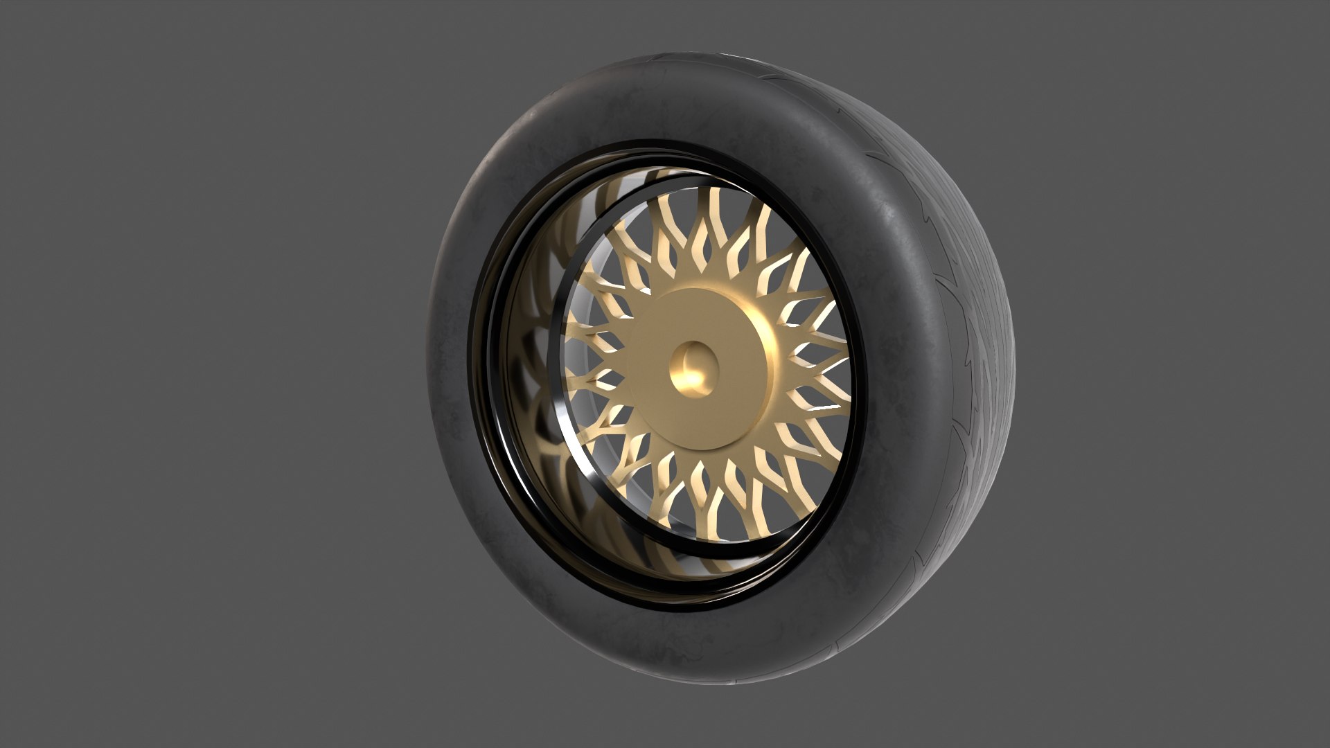 Classic Sport Wheel 3D - TurboSquid 2054847