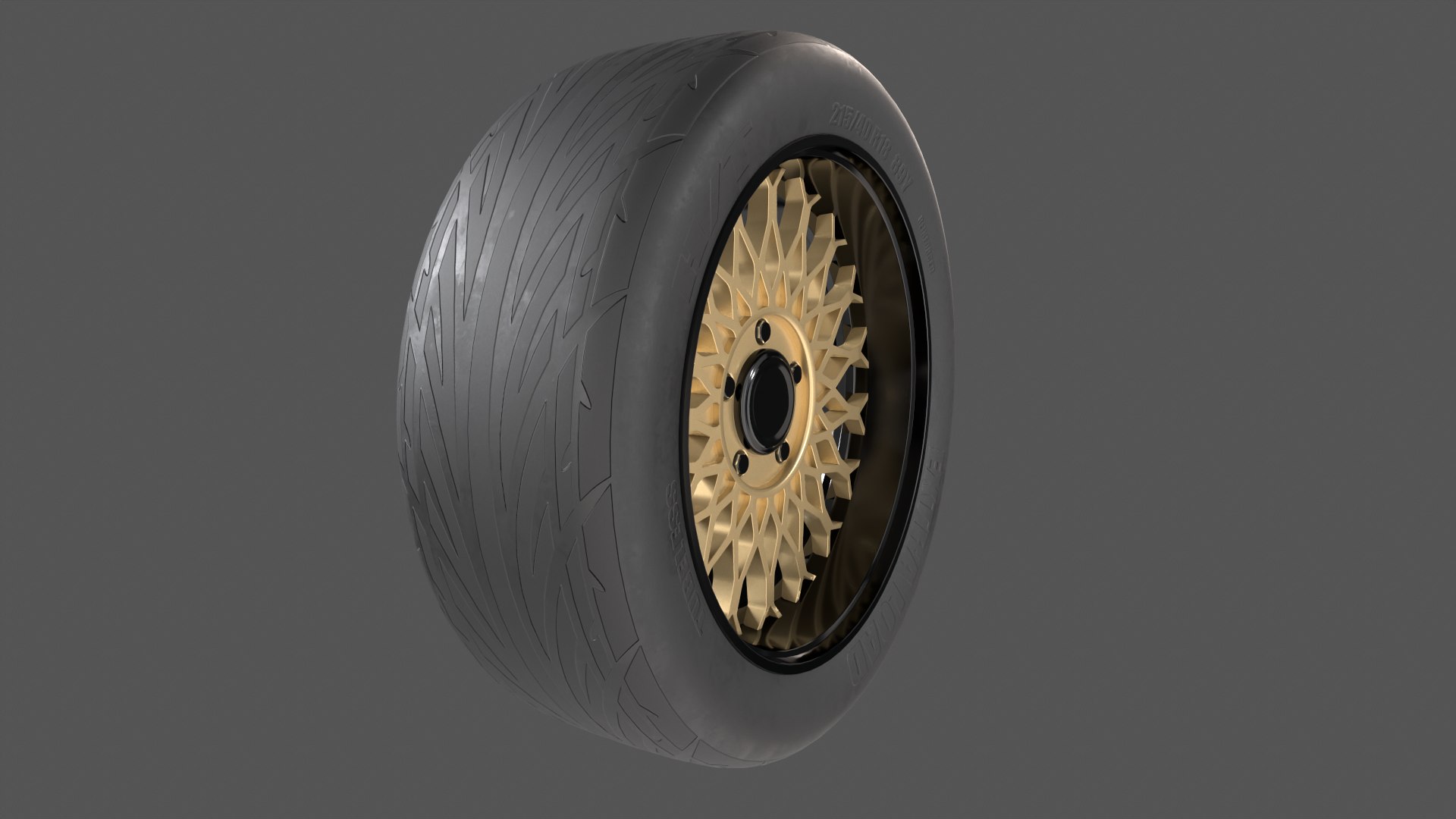Classic Sport Wheel 3D - TurboSquid 2054847