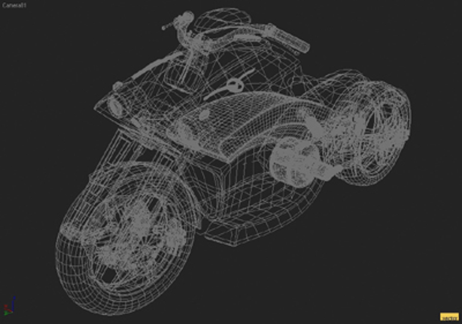 3ds max concept bike