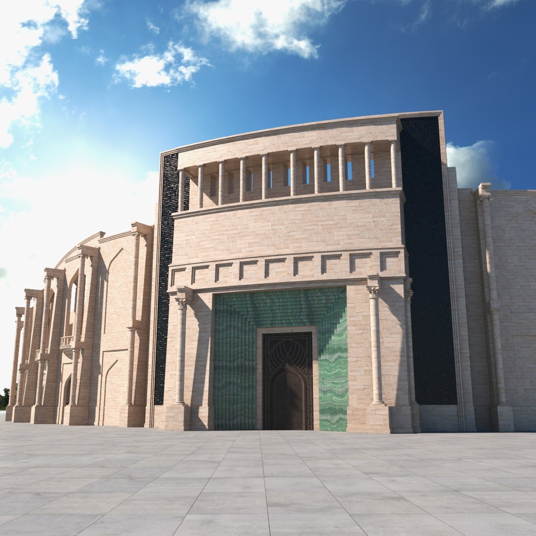 3D Classical Greek Theater - TurboSquid 2296428
