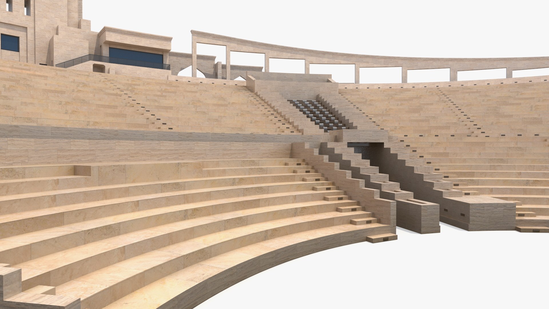 3D Classical Greek Theater - TurboSquid 2296428