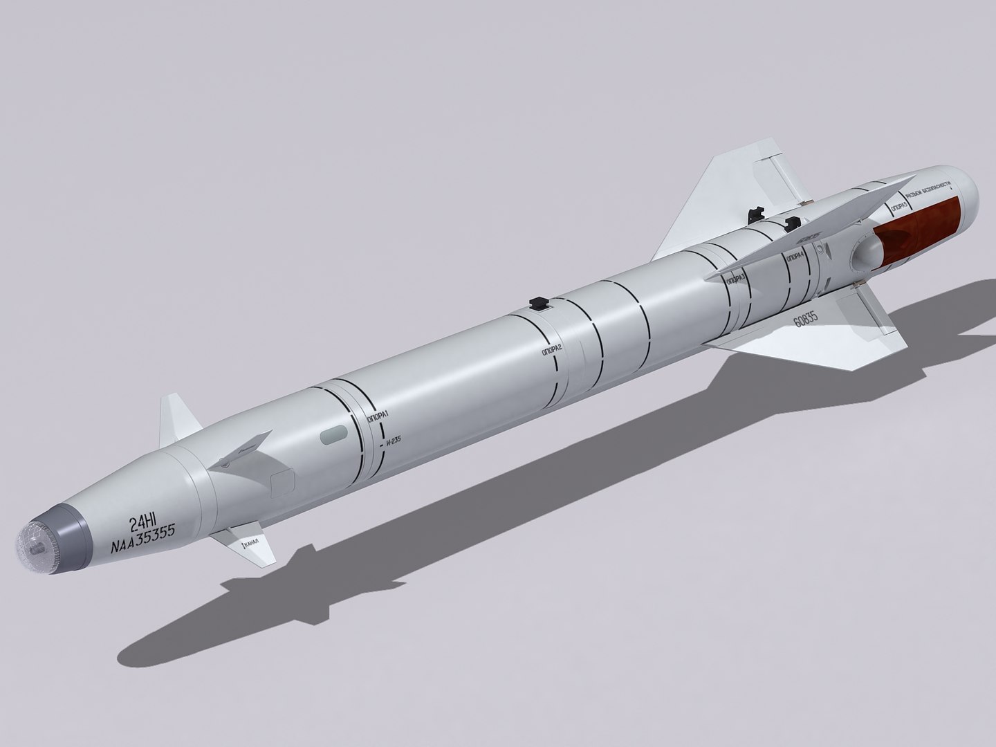 Kh-25 Family Missile 3d Max