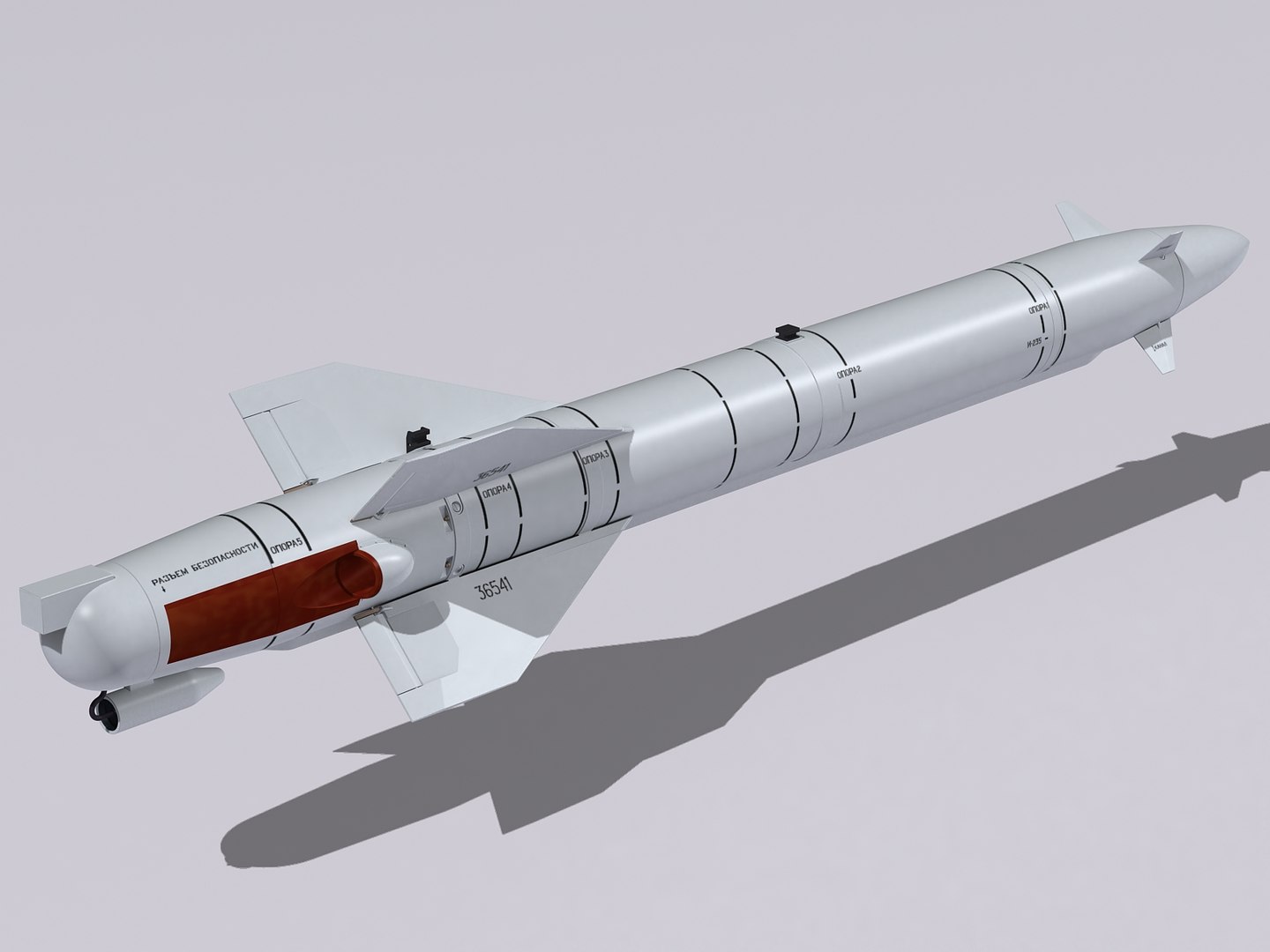 Kh-25 Family Missile 3d Max