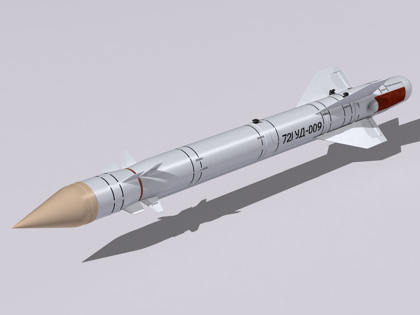 Kh-25 Family Missile 3d Max