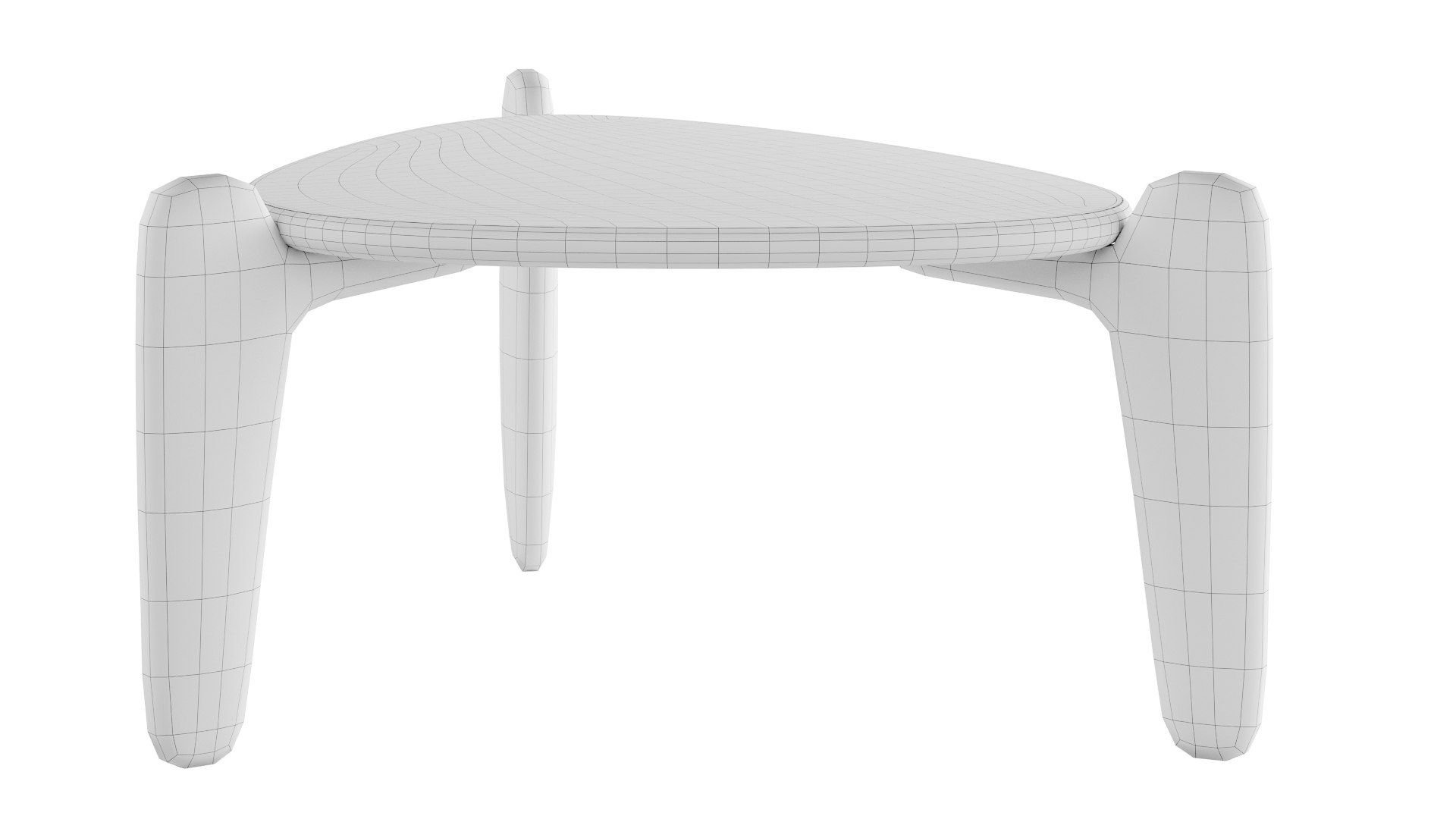 Roche Bobois PULP Triangular End Table 3D Model - TurboSquid 2115621