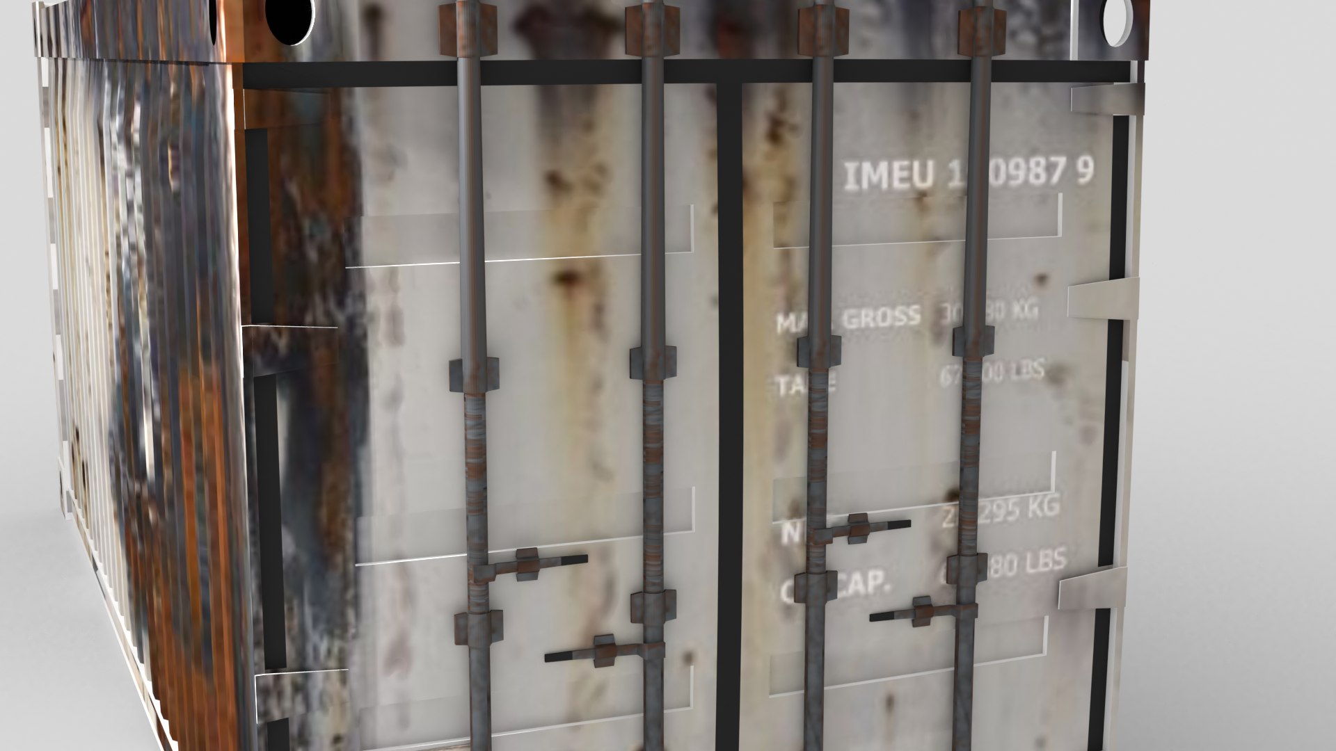 Free Container White 3D Model - TurboSquid 1980814