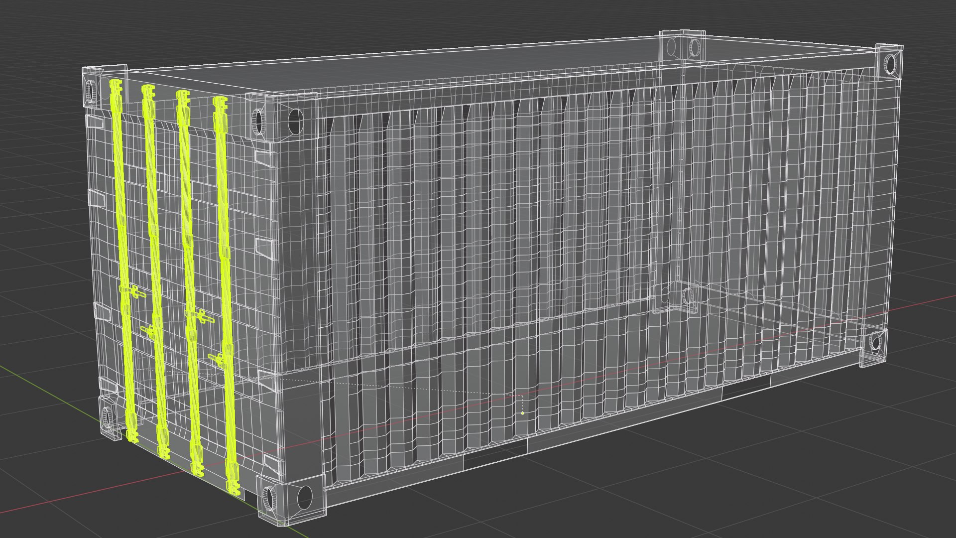 Free Container White 3D Model - TurboSquid 1980814