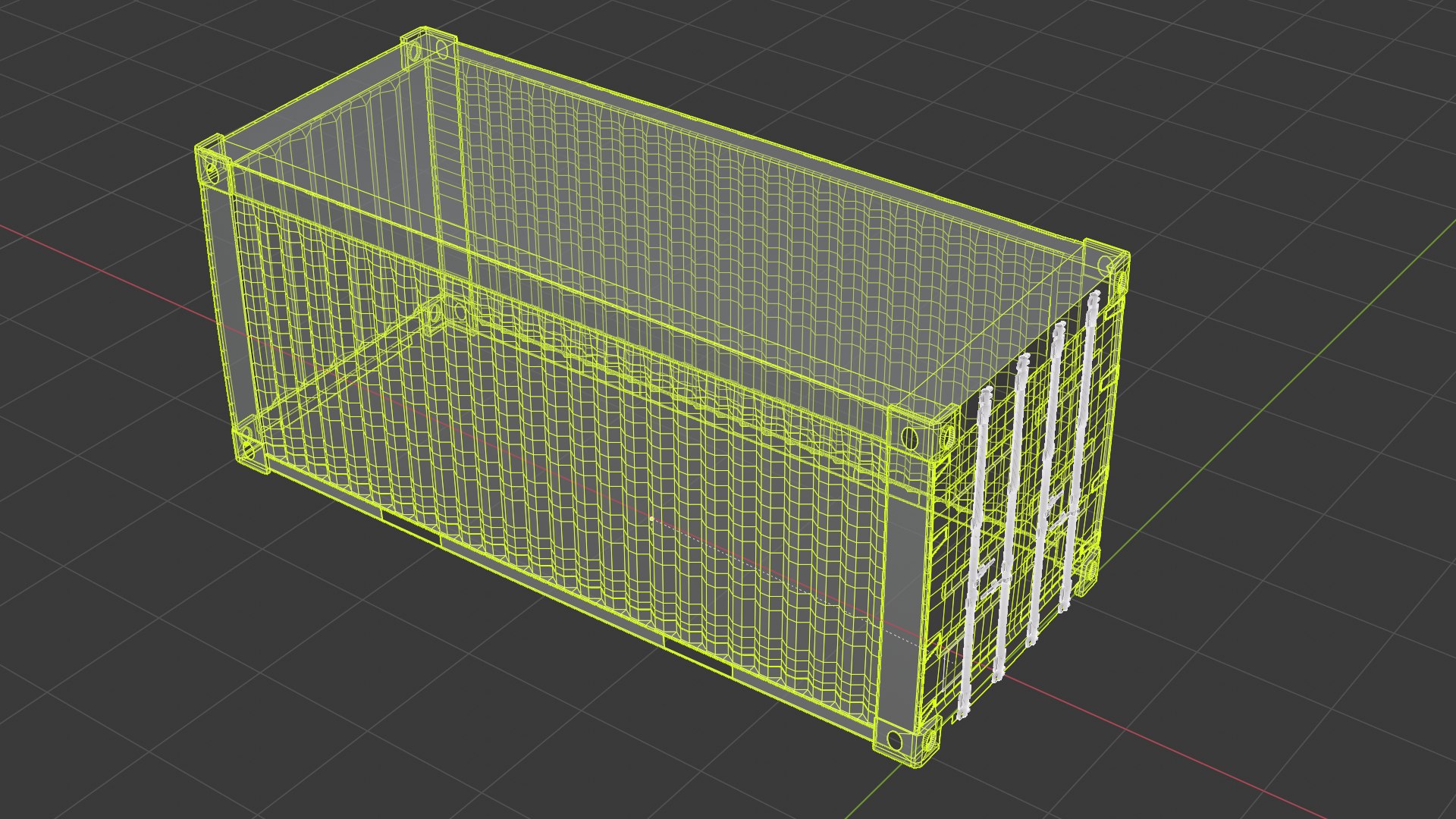 Free Container White 3D Model - TurboSquid 1980814