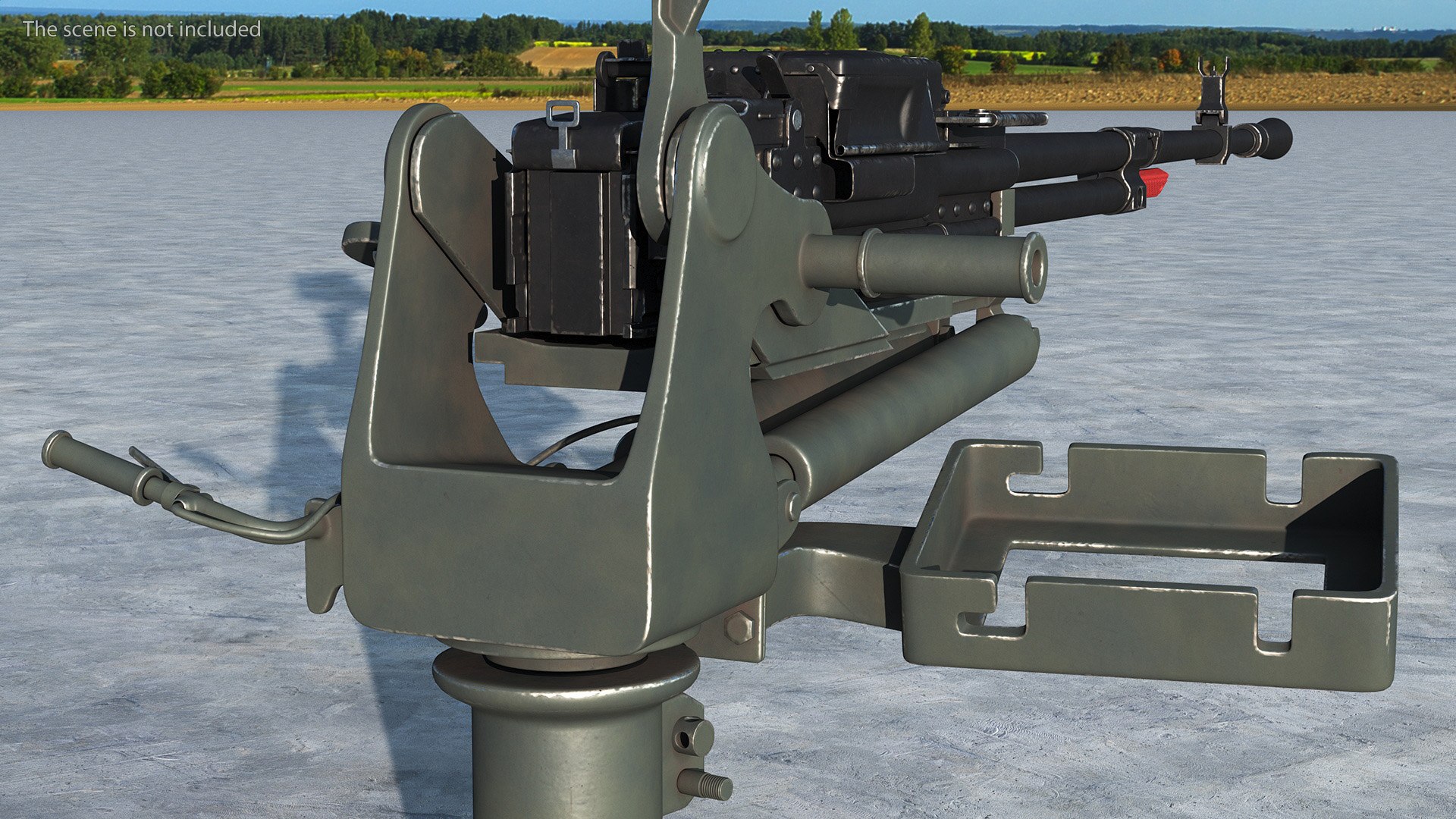NSV Utyos Machine Gun 3D model - TurboSquid 2080756