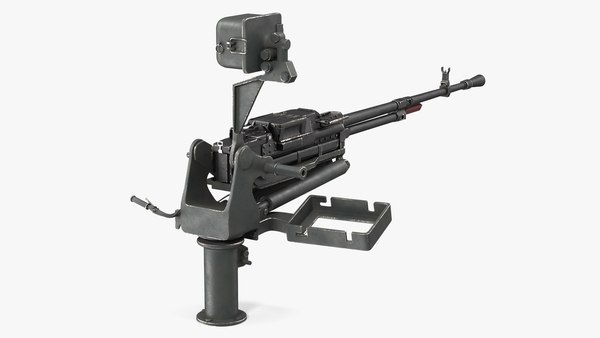 modelo 3d NSV Utyos Machine Gun - TurboSquid 2080756
