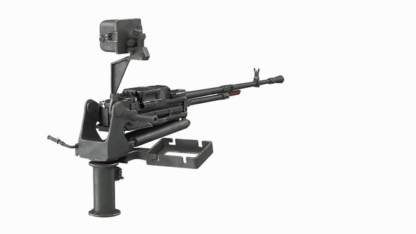 modelo 3d NSV Utyos Machine Gun - TurboSquid 2080756