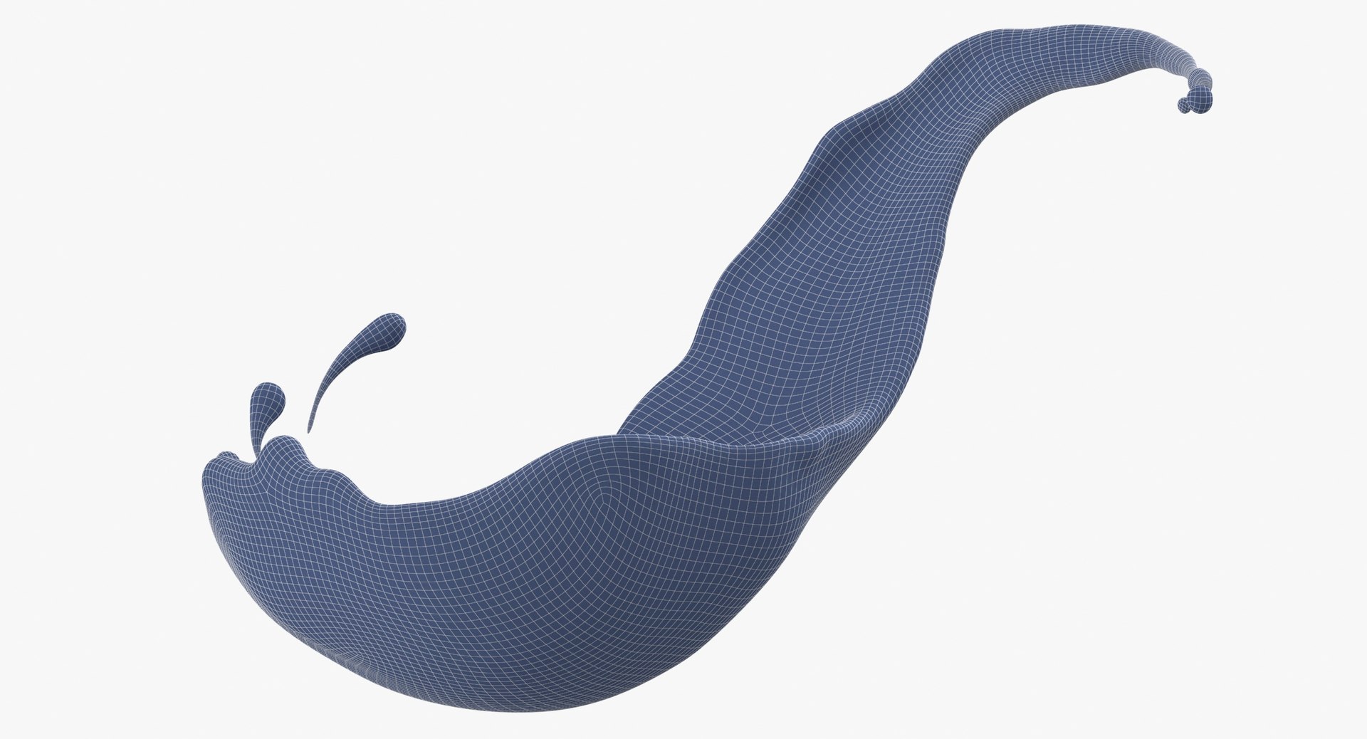 Prop 12 Cream Splash Type 03 3D - TurboSquid 2144592