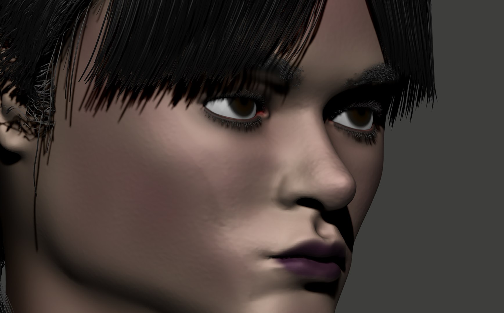 Wednesday Addams 3D - TurboSquid 2000571