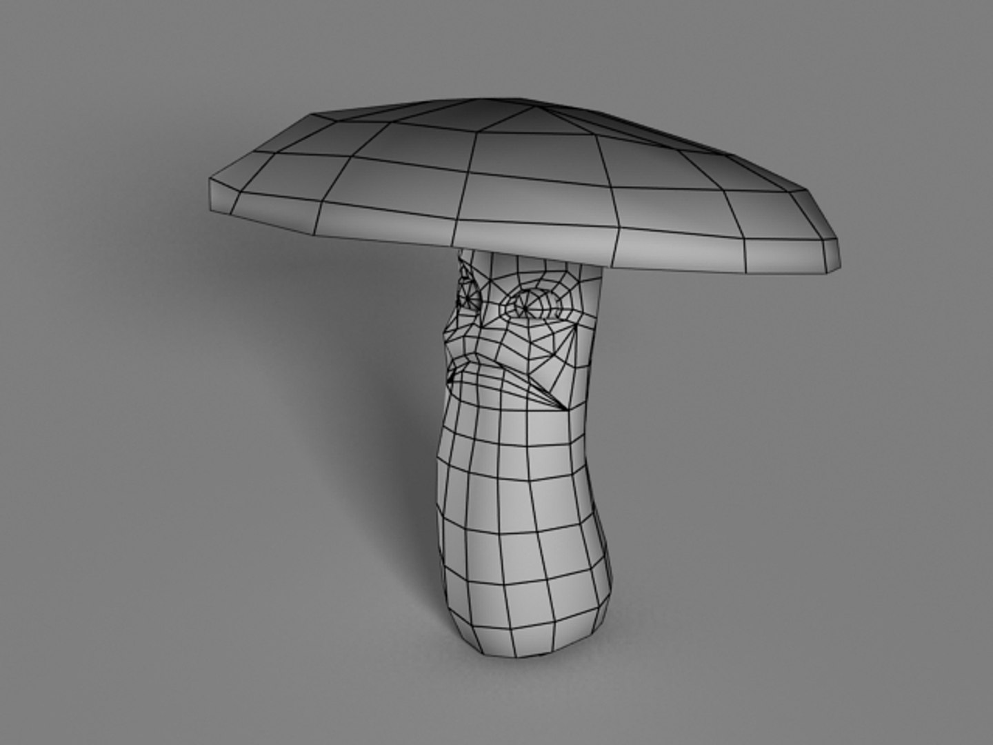 3d Model Games Mushroom Monster
