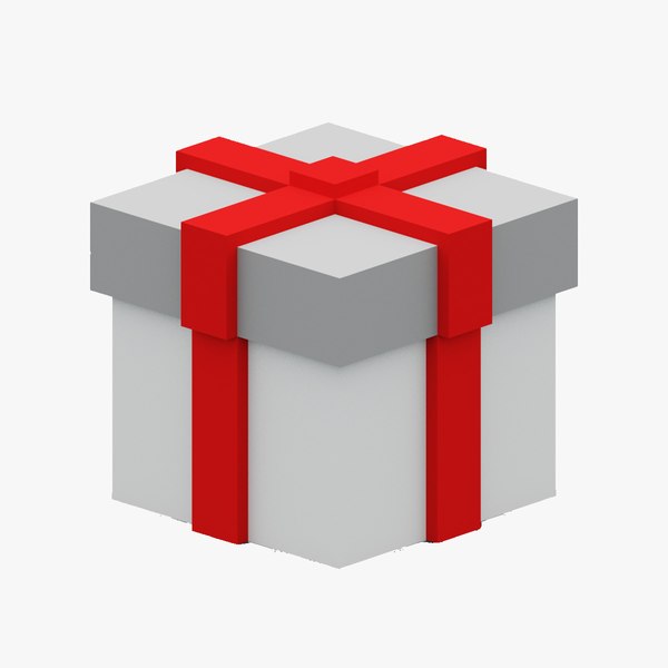 Voxel Gift 3D model - TurboSquid 1858413