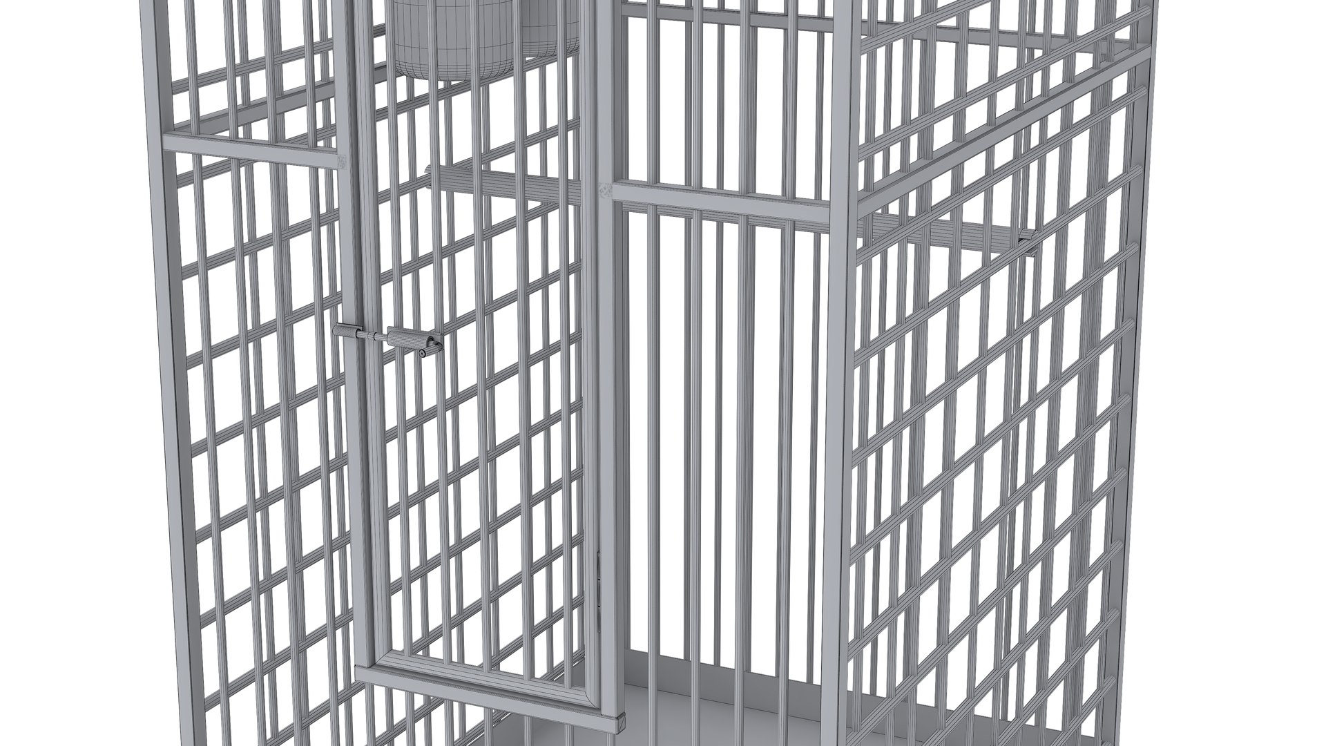 Bird Cage 3D Model - TurboSquid 2327498