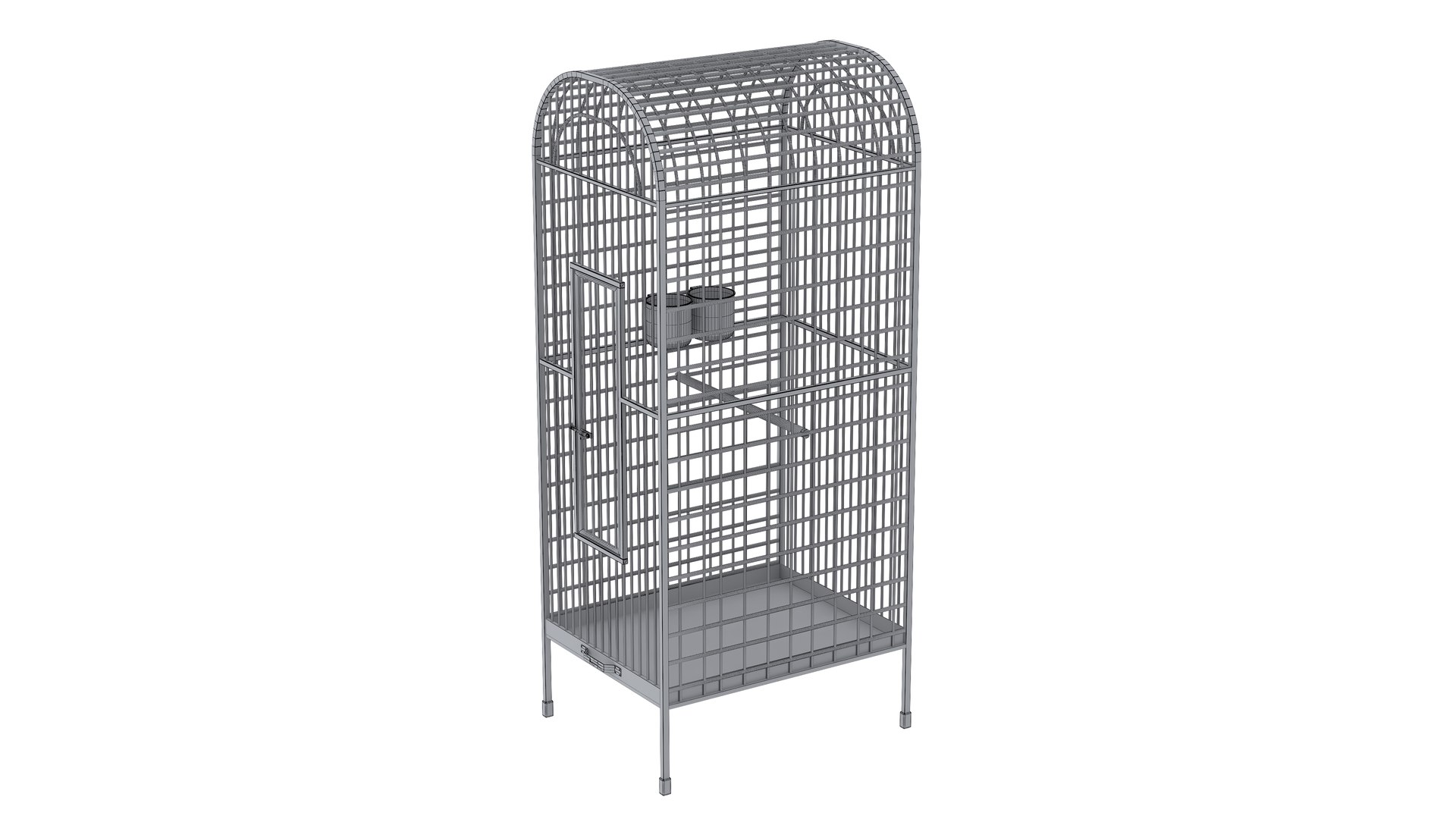 Bird Cage 3D Model - TurboSquid 2327498