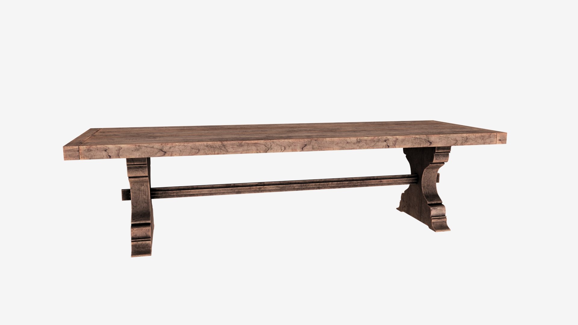 Old Table 24003 3D Model - TurboSquid 2210753