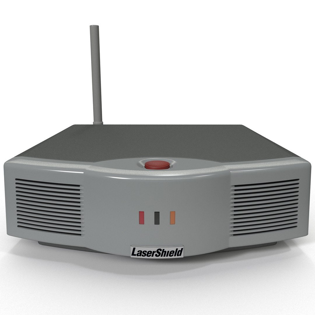 security lasershield 3d model