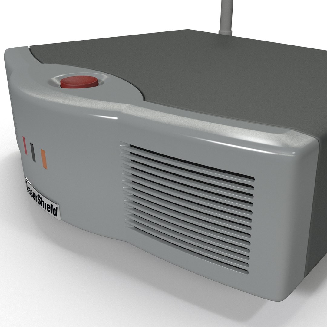 security lasershield 3d model