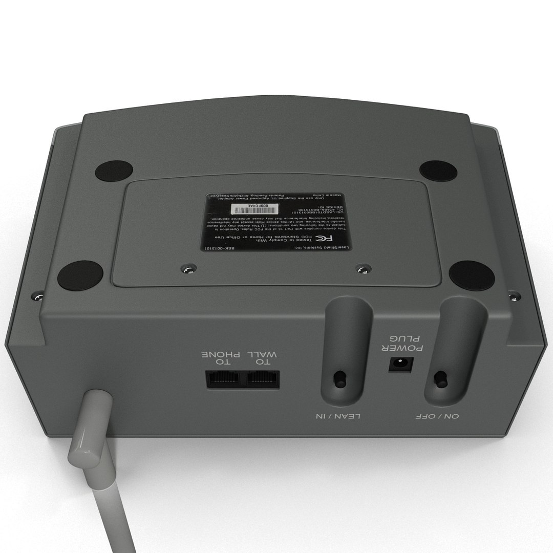 security lasershield 3d model